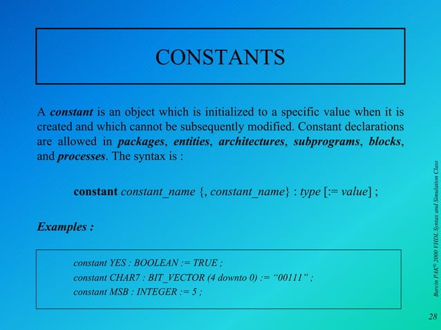Basic Structures In Vhdl Ppt 
