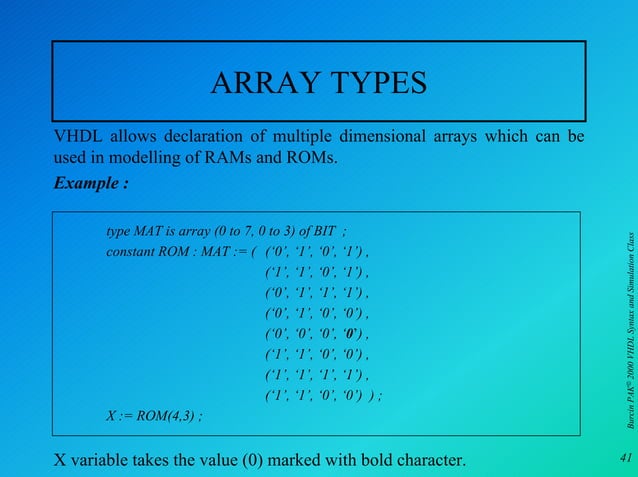 Basic Structures In Vhdl Ppt 