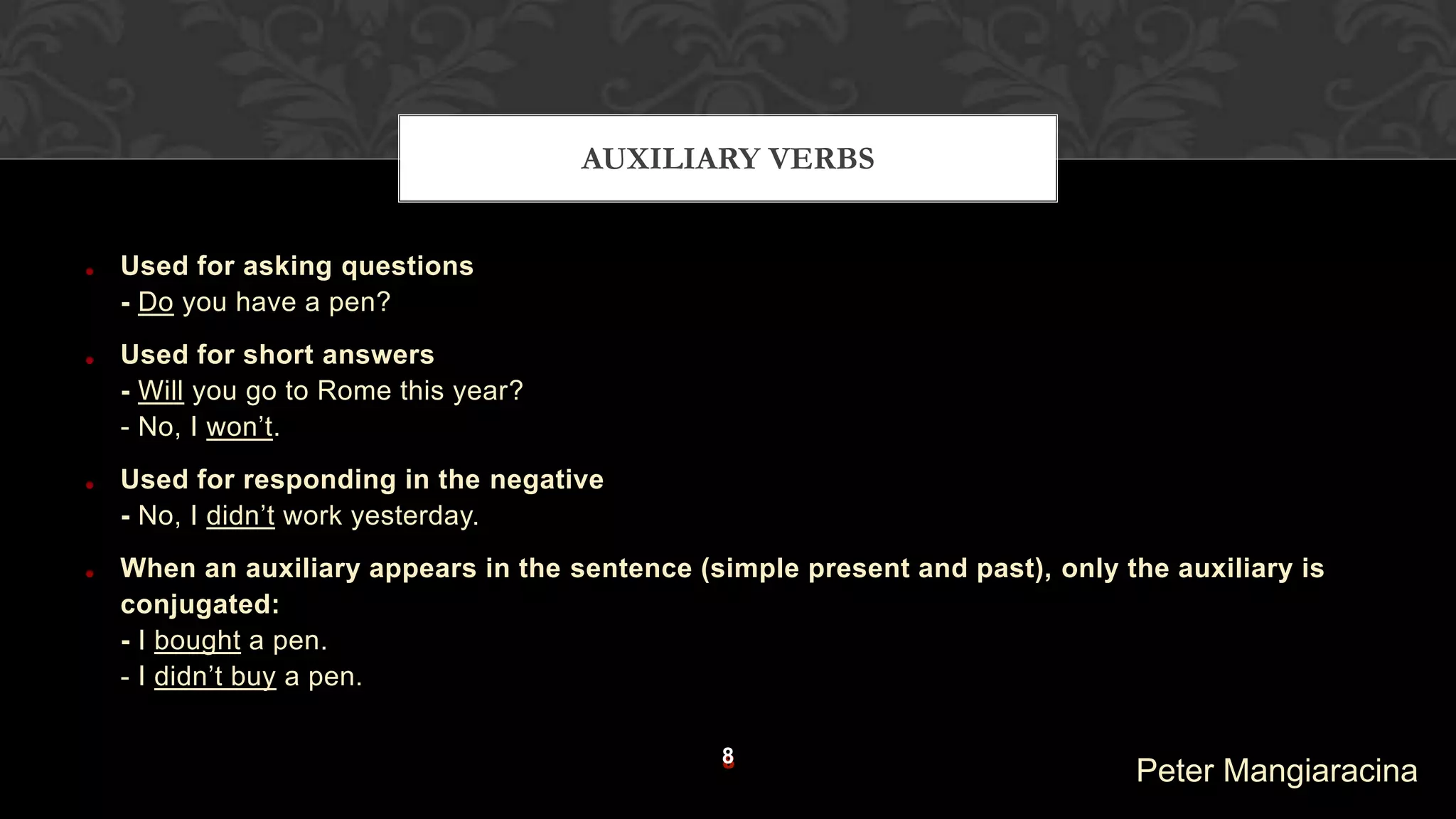 Basic English Structure | PPTX