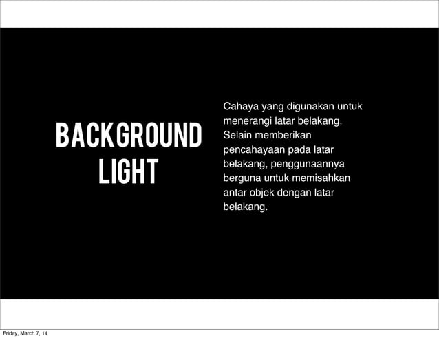 Basic studio lighting | PDF