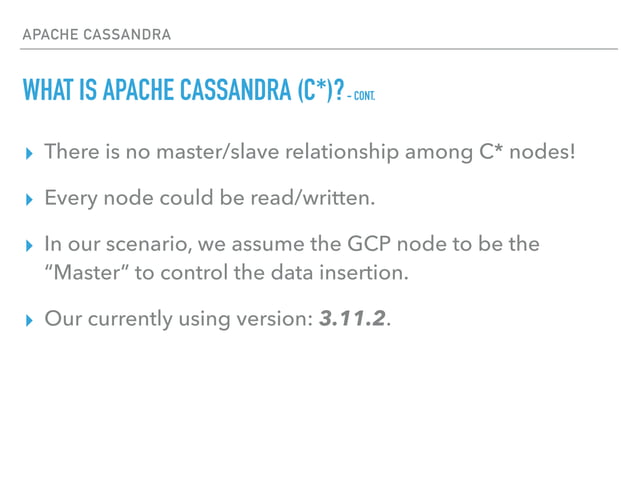 Basic stuff You Need to Know about Cassandra | PPT