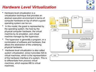 BASICS&TYPES-VIRTUALIZATION.pptx-HYPERVIOSR | PPTX