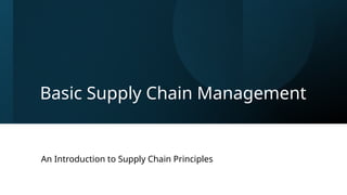 Basic Supply Chain Management lecture 1.pptx