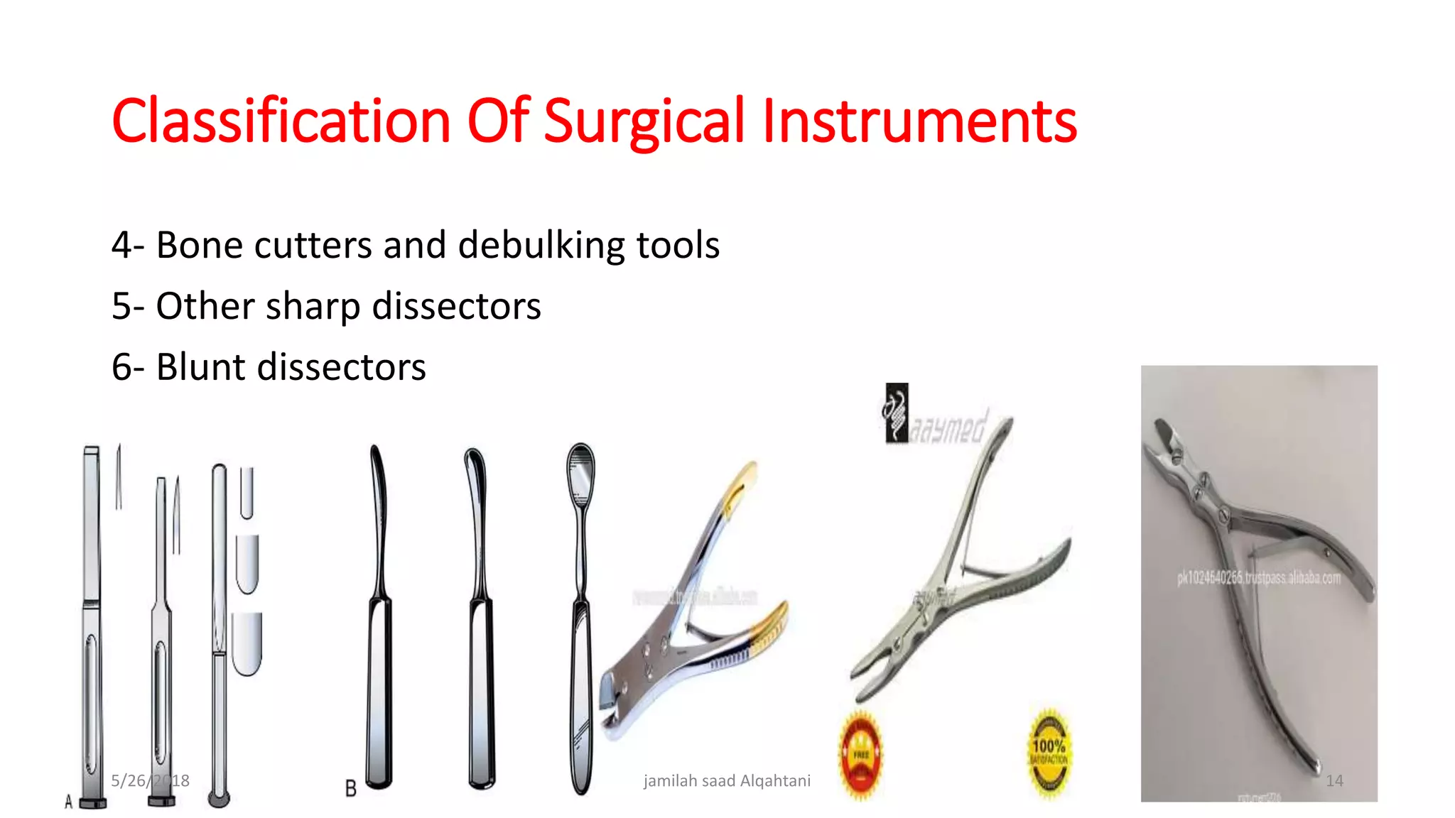 Basic surgical instrumentation | PPTX