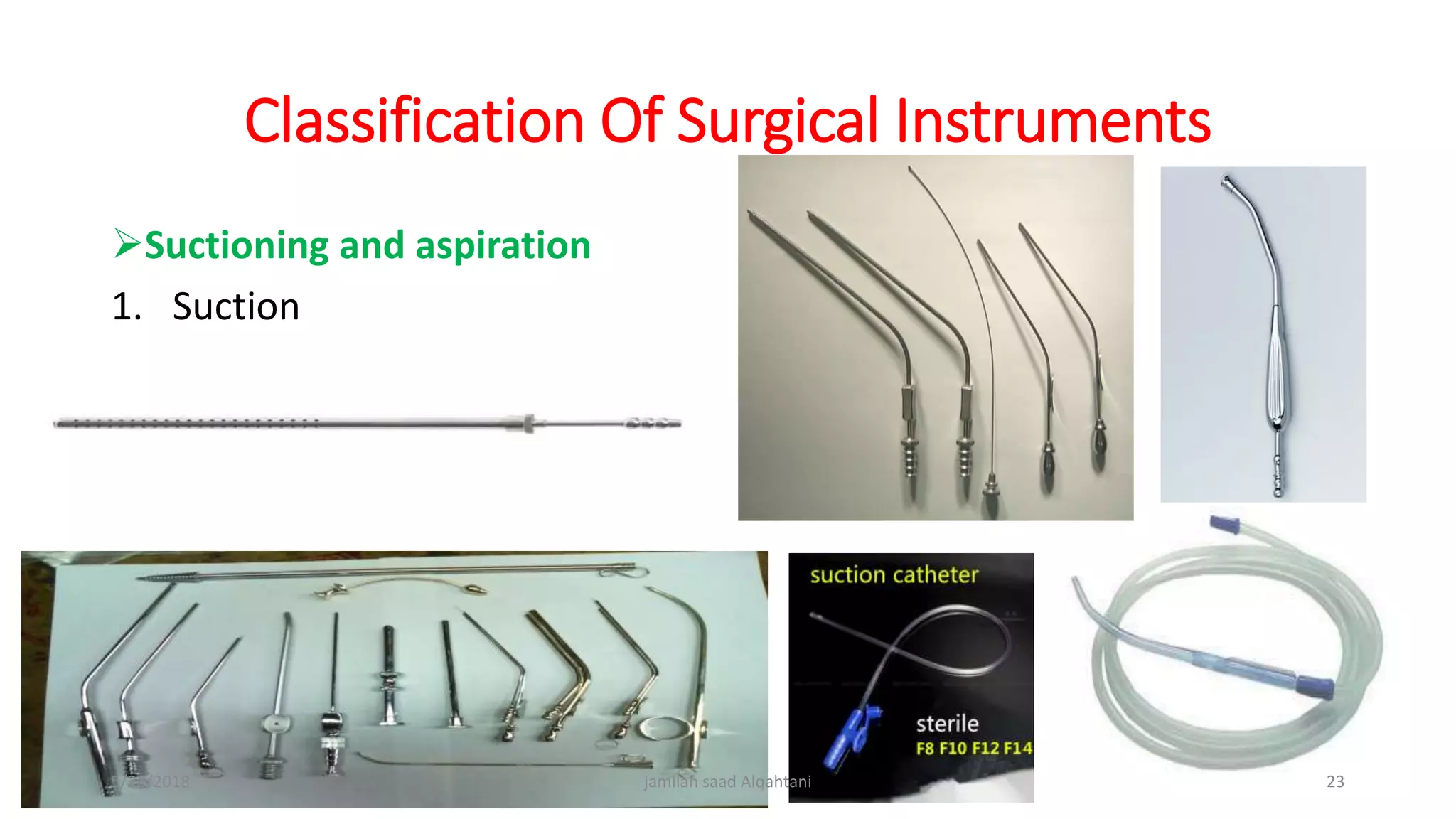 Basic surgical instrumentation | PPTX