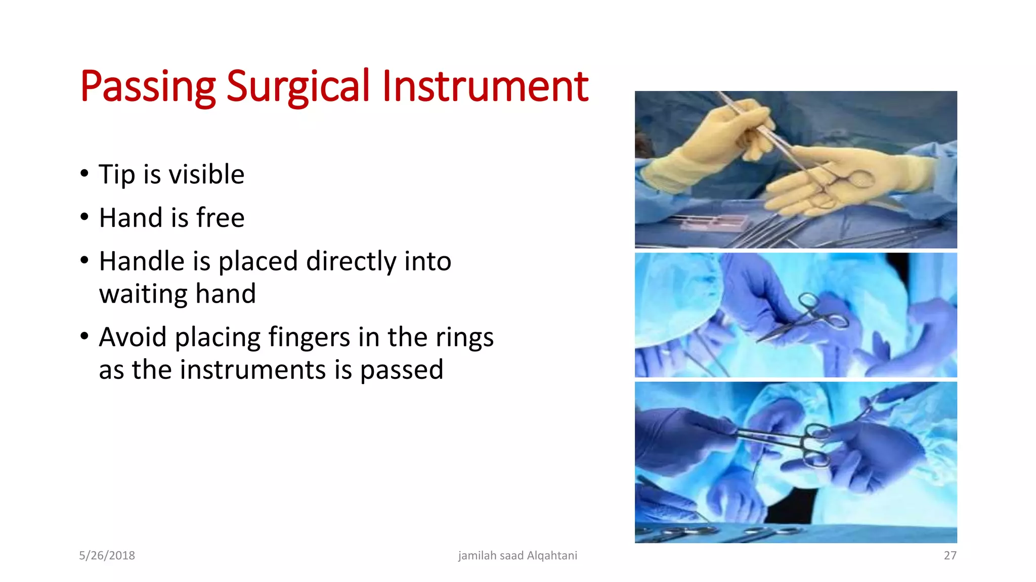 Basic surgical instrumentation | PPTX