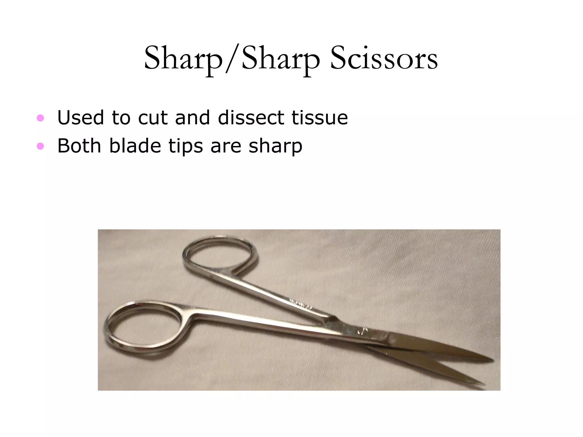 Basic surgical instruments | PPT