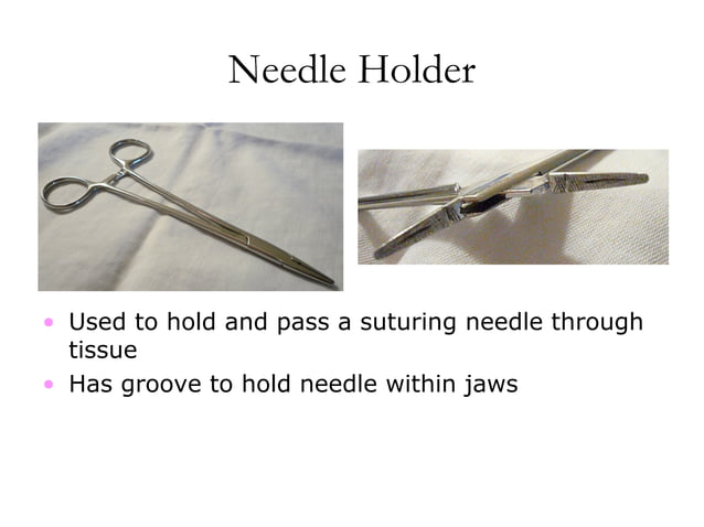 Basic surgical instruments | PPT