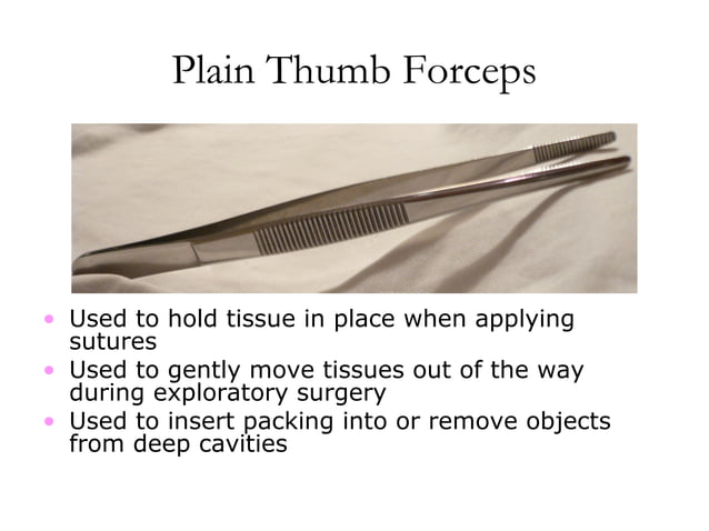 Basic surgical instruments | PPT