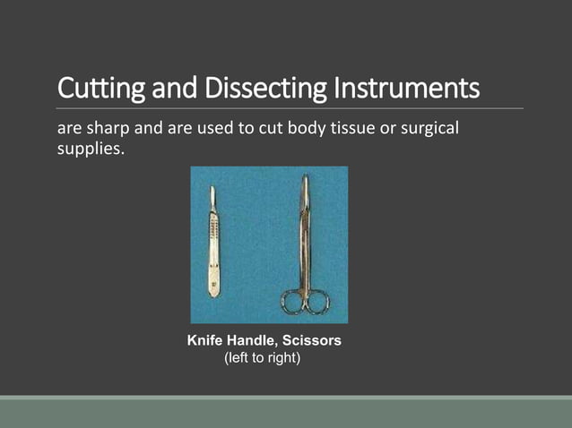 Basic surgical instruments | PPTX