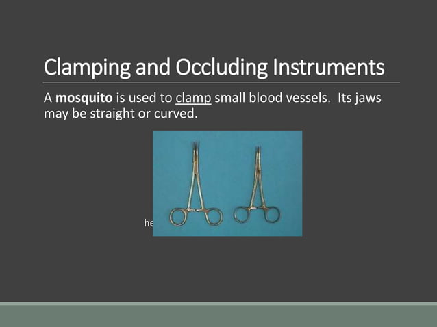 Basic surgical instruments | PPTX