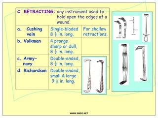 Basic Surgical Instruments srb surgery.ppt