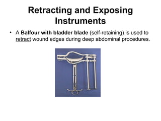 BASIC SURGICAL INSTRUMENTS by Akugizibwe Solomon(MBChB IV).ppt