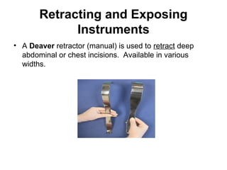 BASIC SURGICAL INSTRUMENTS by Akugizibwe Solomon(MBChB IV).ppt