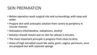 Basic surgical skills | PPTX