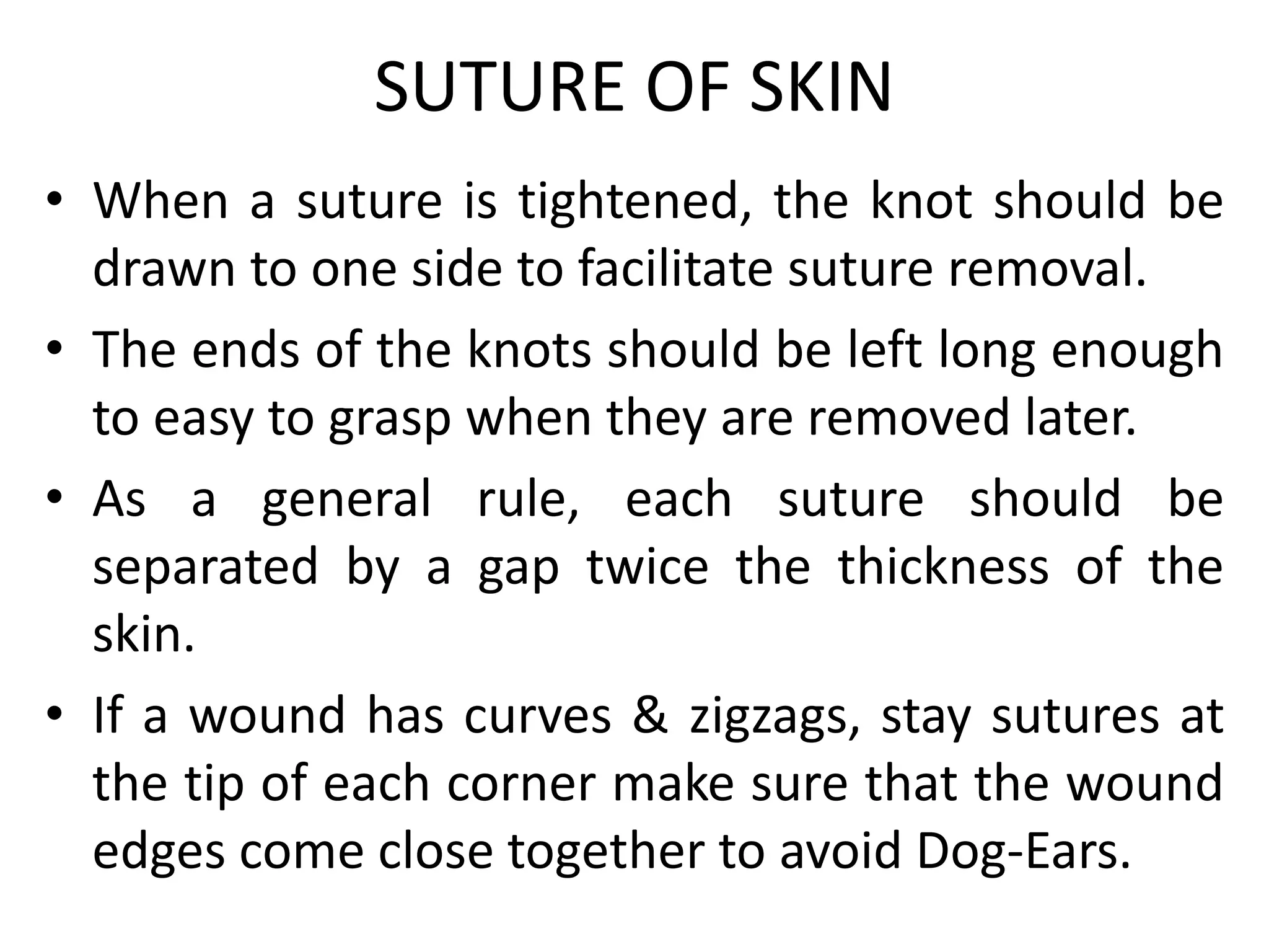 Basic surgical skills | PPTX