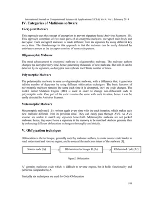 Basic survey on malware analysis, tools and techniques | PDF