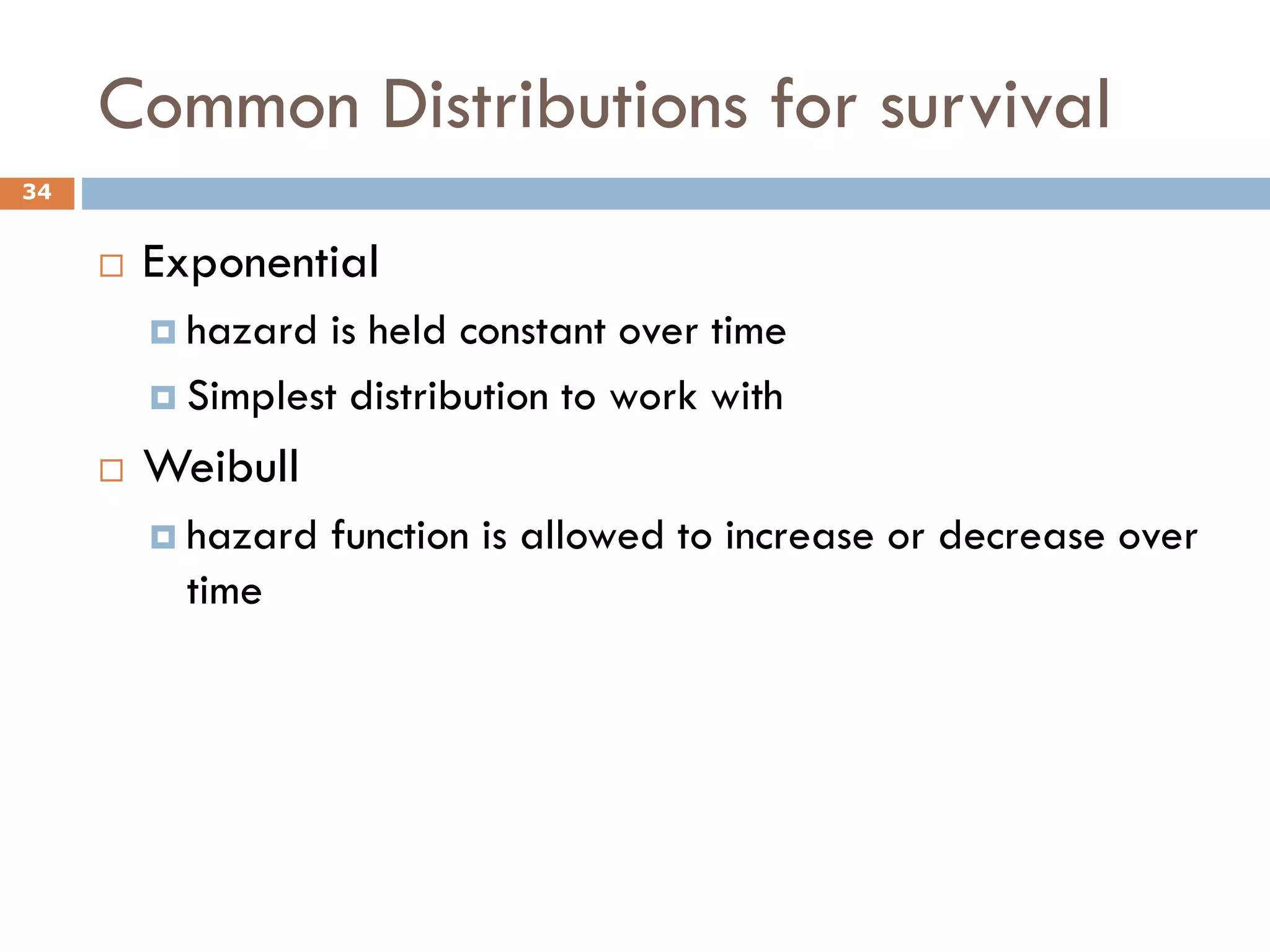 Basic survival analysis | PDF
