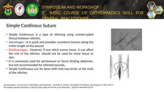 BASIC SUTURING TECHNIQUE.................. | PPTX
