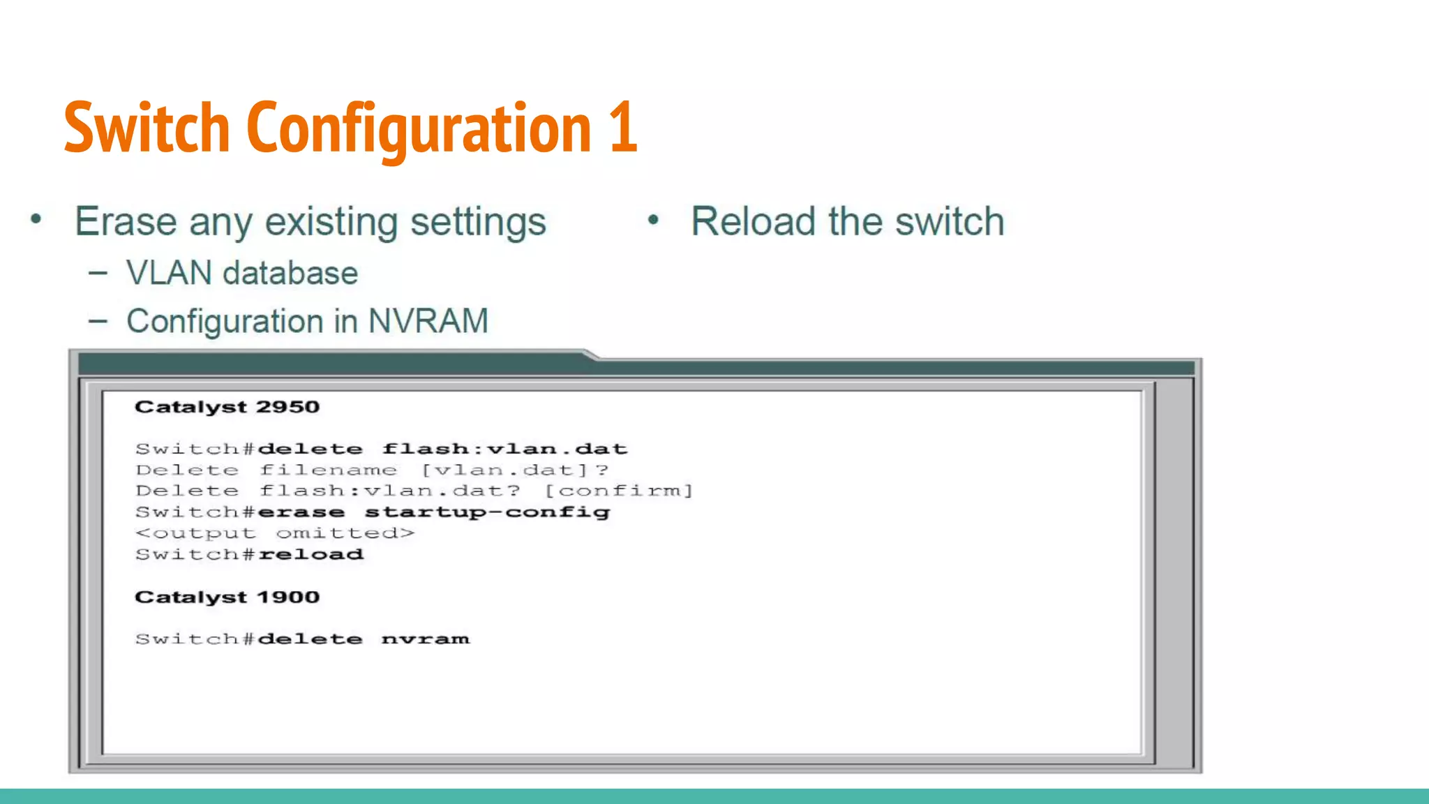 Basic switching concepts and configuration | PPTX
