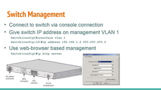 Basic switching concepts and configuration | PPTX