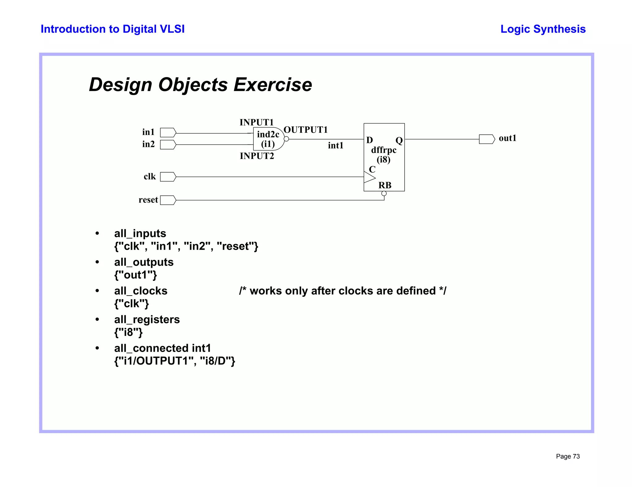Basic Synthesis Flow And Commands In Digital Vlsi Pdf 9572