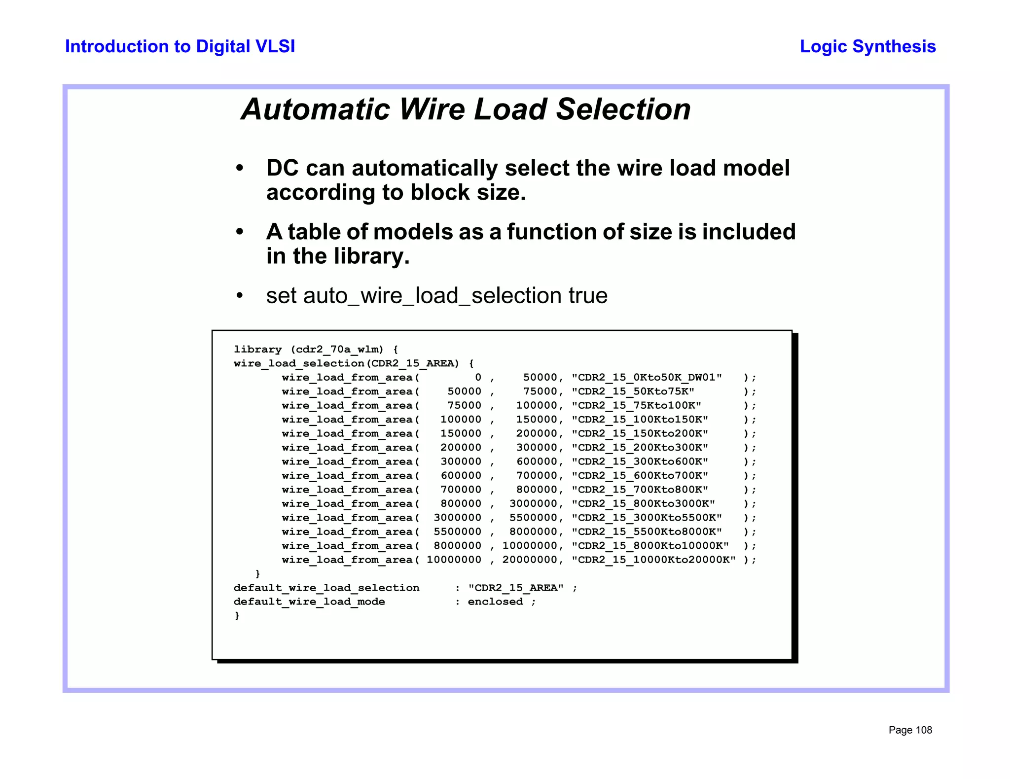 Basic synthesis flow and commands in digital VLSI | PDF
