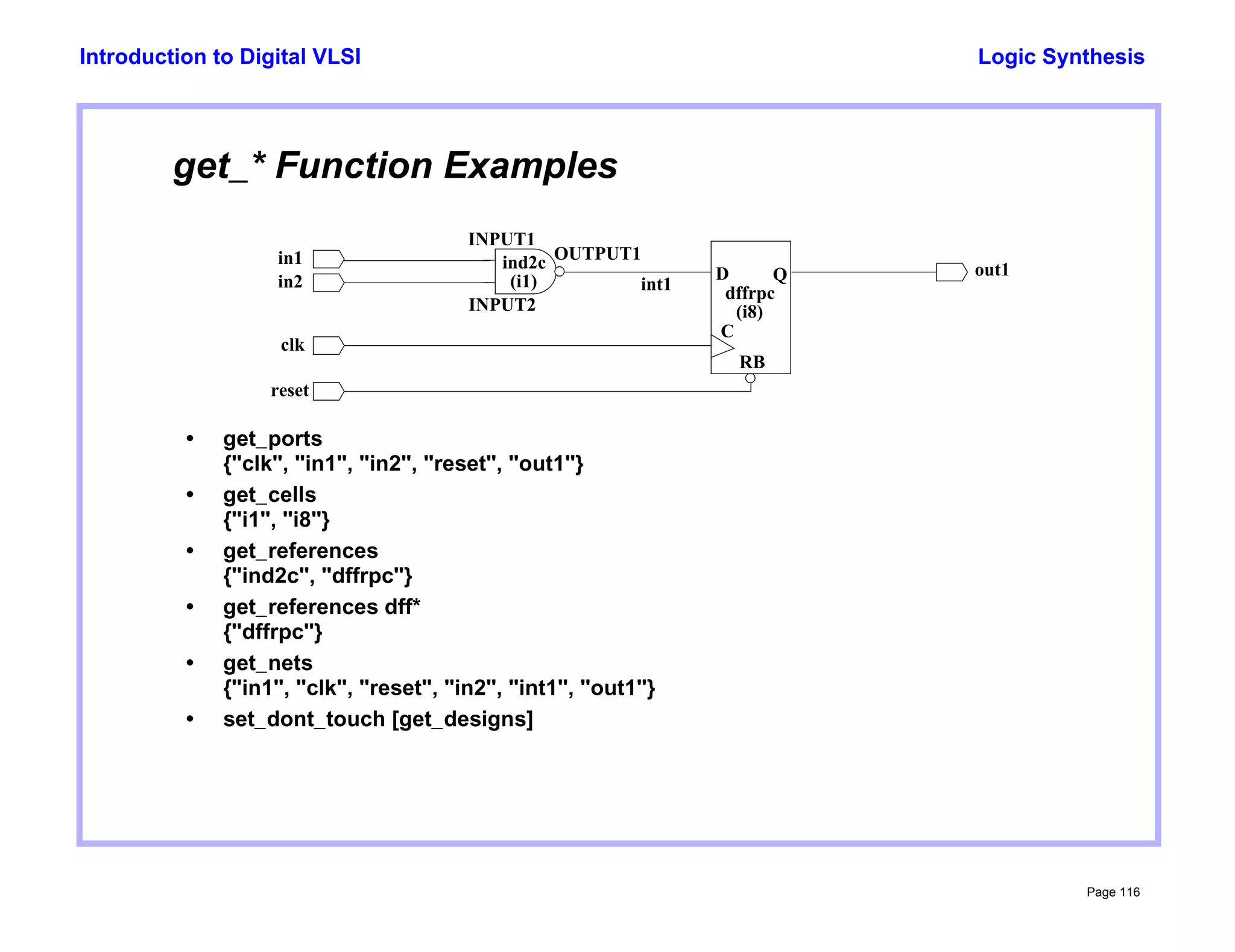 Basic synthesis flow and commands in digital VLSI | PDF