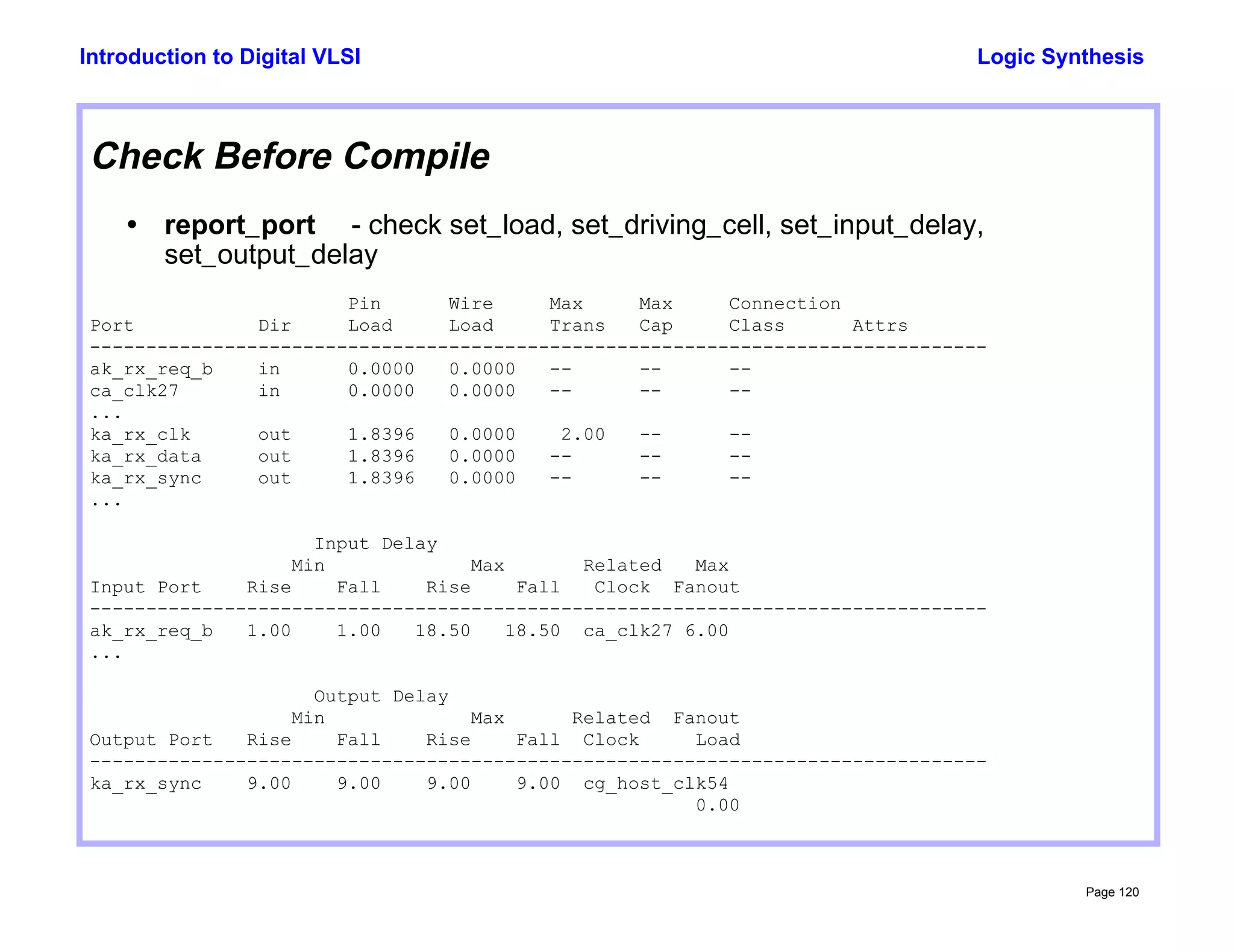 Basic synthesis flow and commands in digital VLSI | PDF
