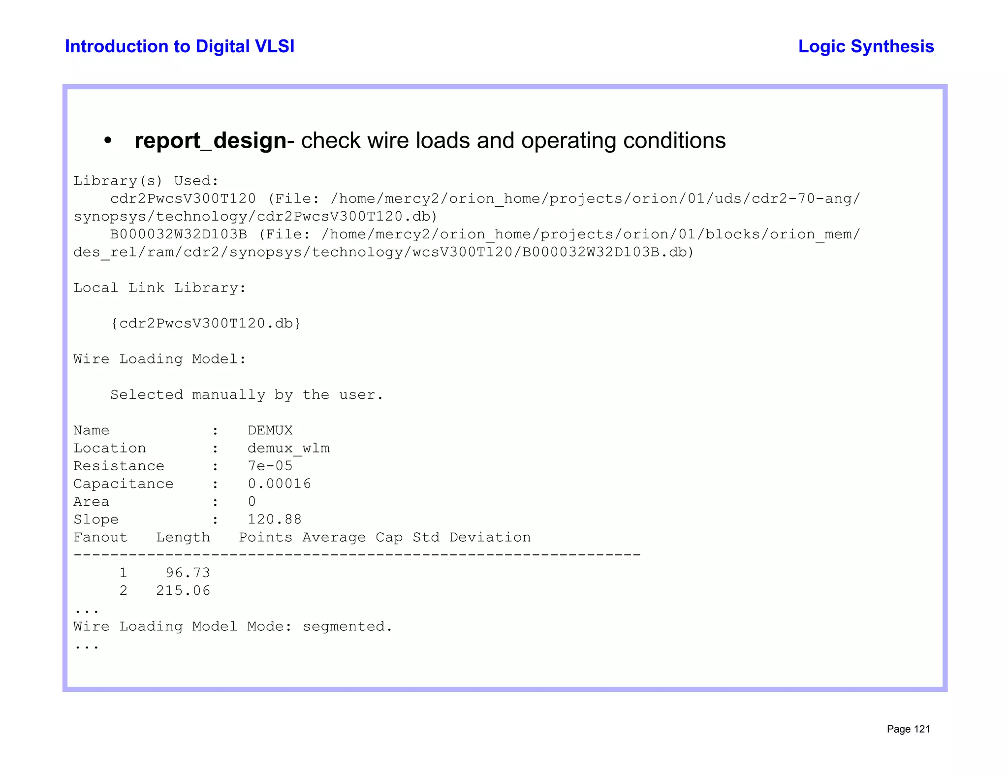 Basic synthesis flow and commands in digital VLSI | PDF