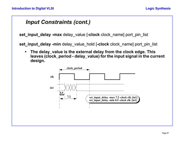 Basic Synthesis Flow And Commands In Digital Vlsi Pdf