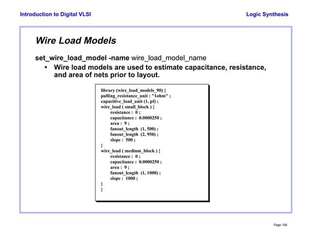 Basic synthesis flow and commands in digital VLSI | PDF
