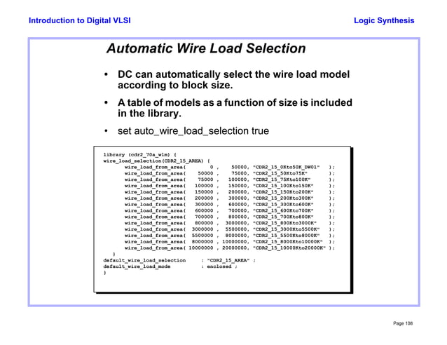 Basic Synthesis Flow And Commands In Digital Vlsi Pdf