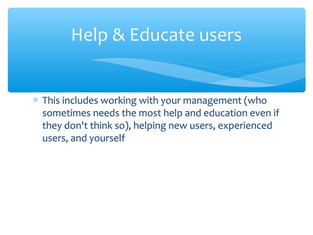 Basic system administration tasks | PPT