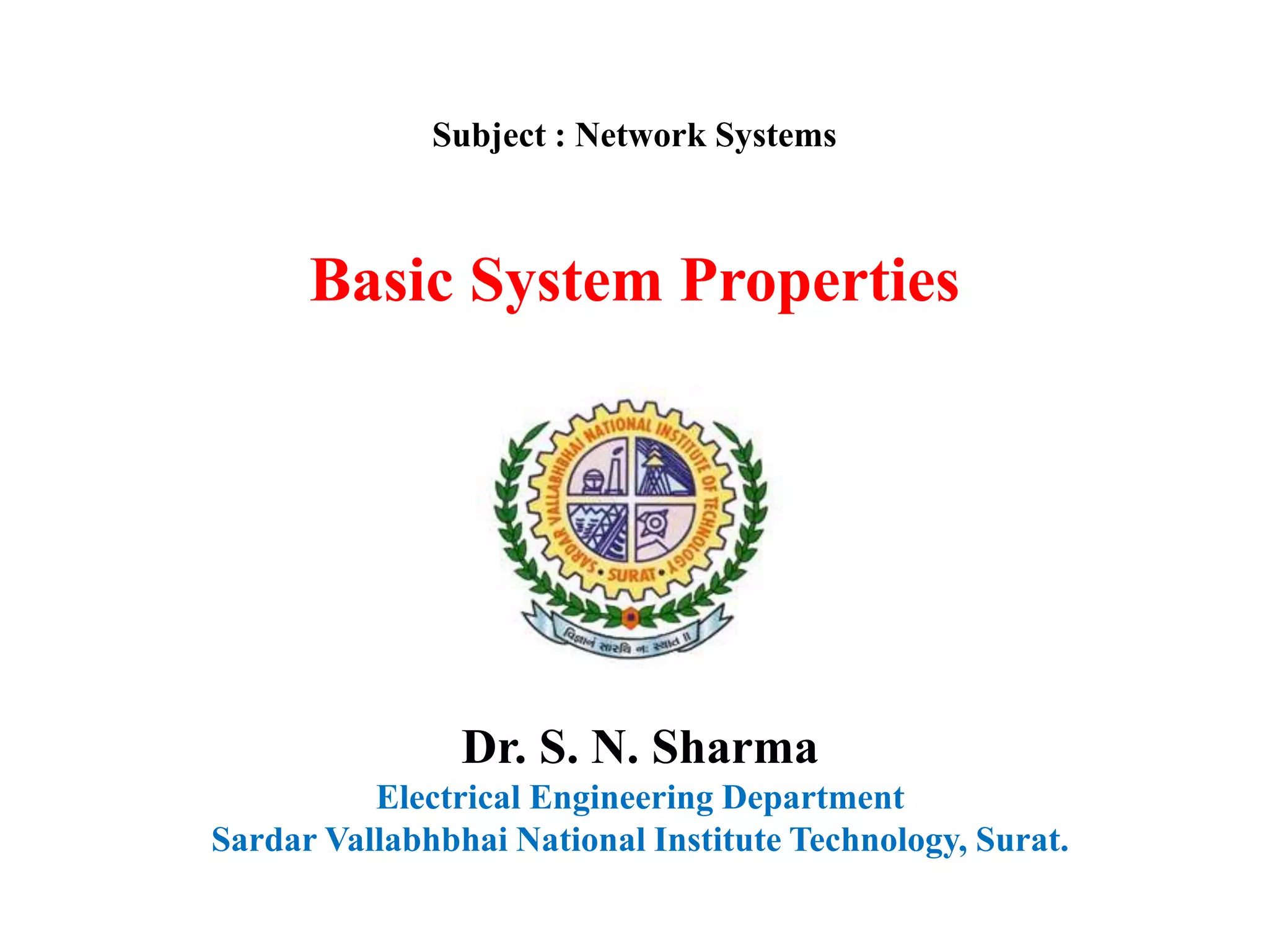 Basic System Properties.ppt