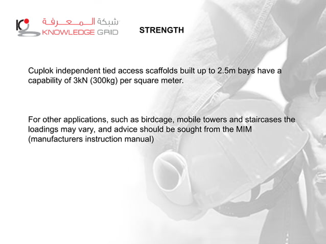 Basic Scaffolding terminologies as reference | PPT