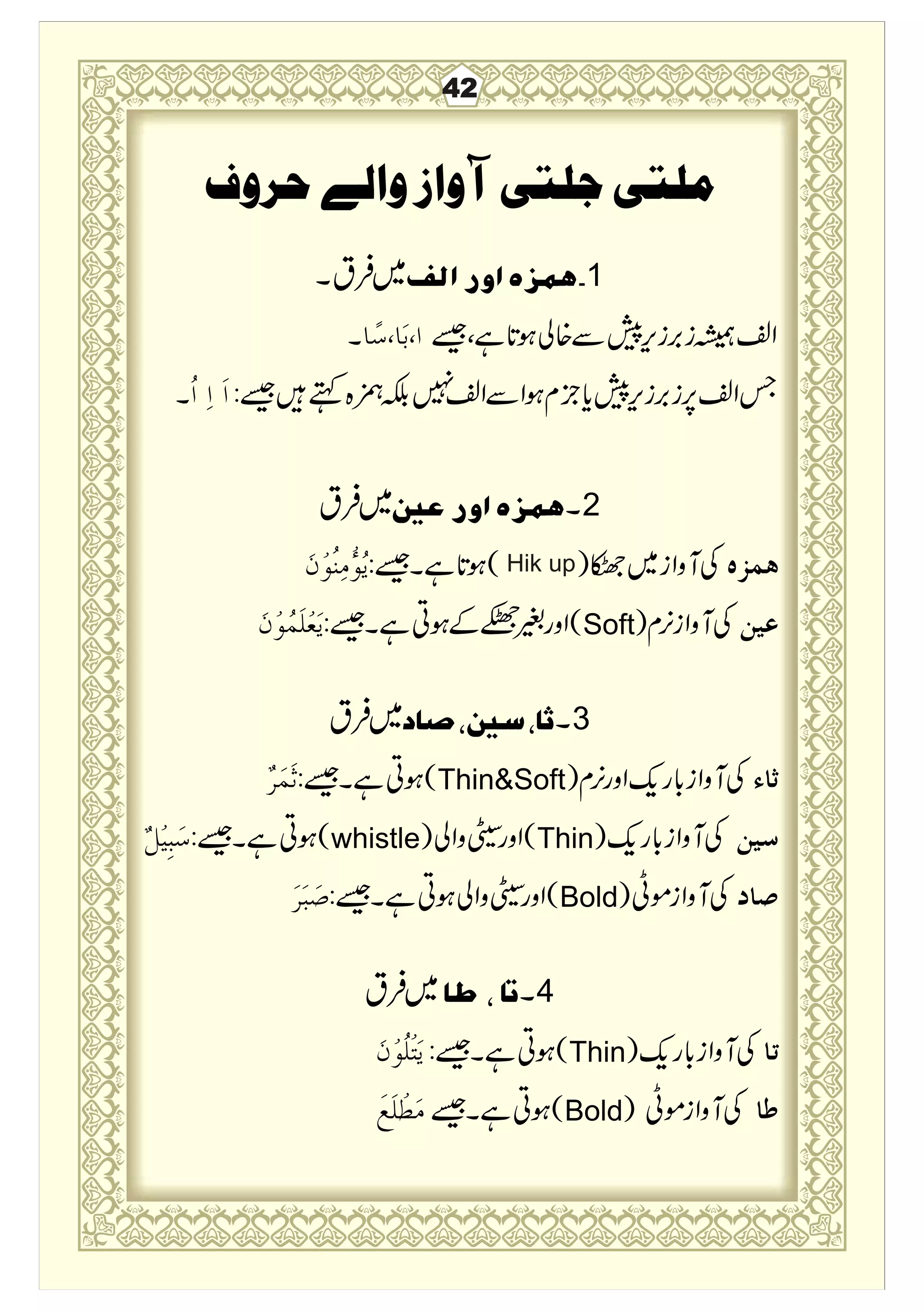 Easy and basic Tajweed Book | PDF