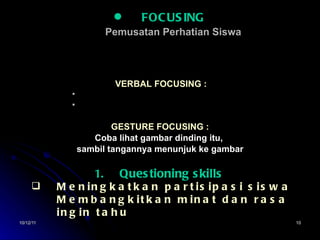 Basic teaching skills | PPT