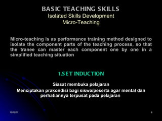 Basic teaching skills | PPT