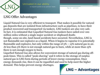 Basic technology & solutions of LNG | PPTX