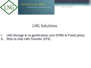 Basic technology & solutions of LNG | PPTX | Chemistry | Science