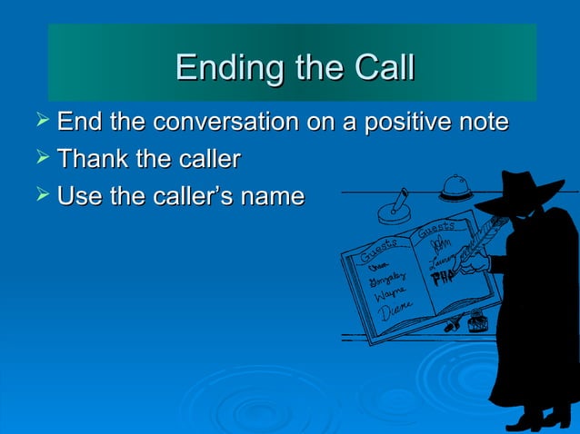 Basic telephone skills | PPT