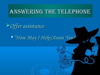Basic Telephone Skills | PPT | Telecommunications Industry | Industries