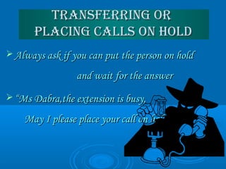 Basic Telephone Skills | PPT | Telecommunications Industry | Industries