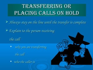 Basic Telephone Skills | PPT | Telecommunications Industry | Industries