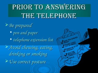 Basic Telephone Skills | PPT | Telecommunications Industry | Industries