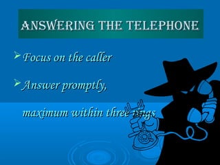 Basic Telephone Skills | PPT | Telecommunications Industry | Industries