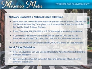 Basic Television Advertising Fundamentals | PPTX