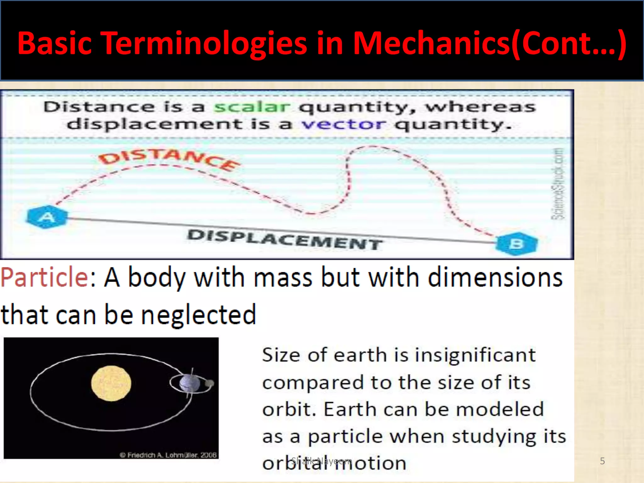 Basic terminologies and fundamental laws engineering mechanics | PPTX