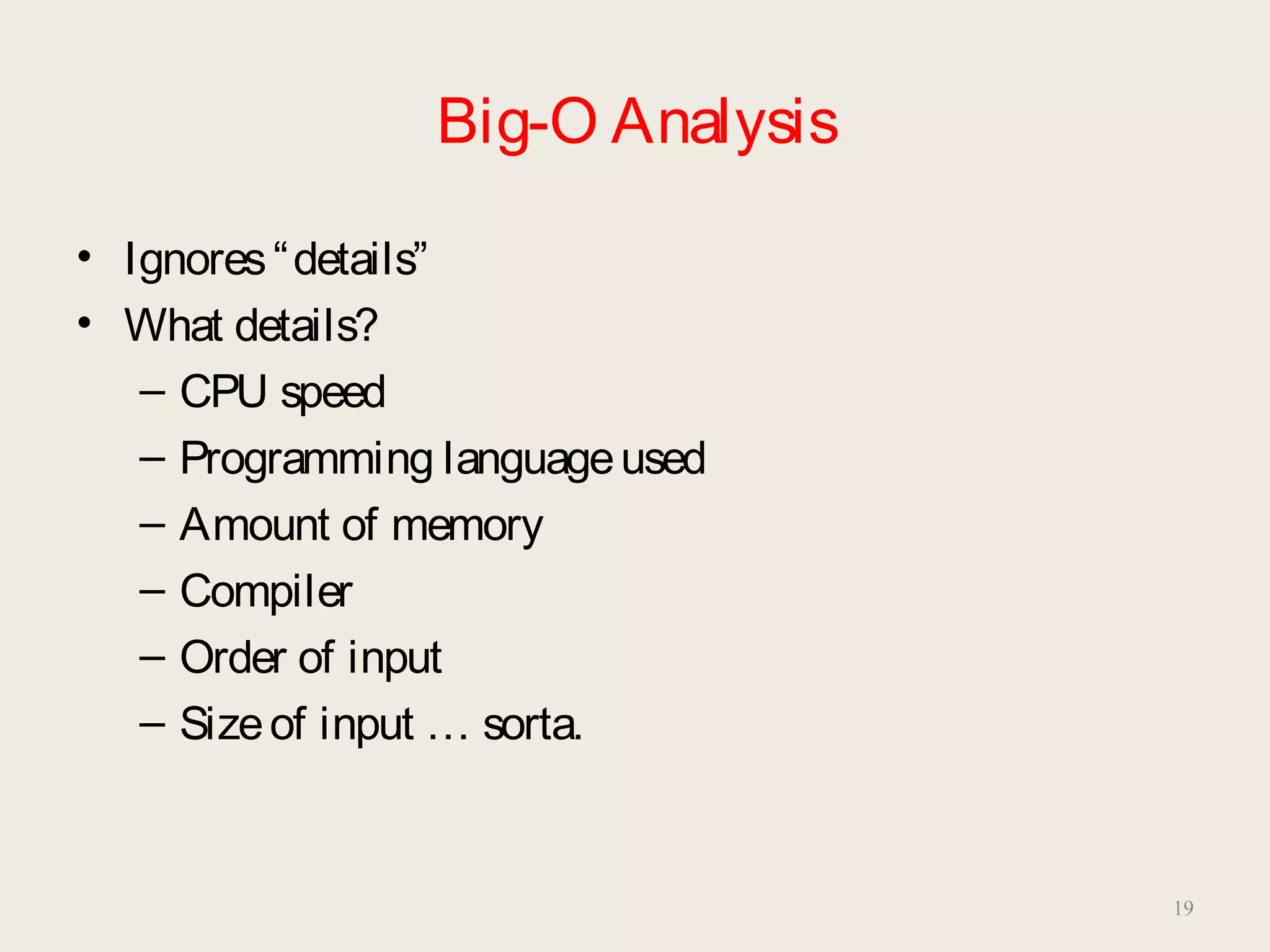 Basic terminologies & asymptotic notations | PPT | Programming Languages | Computing